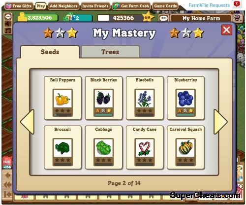 08: Crop Mastery Tables - Farmville Guide and Walkthrough