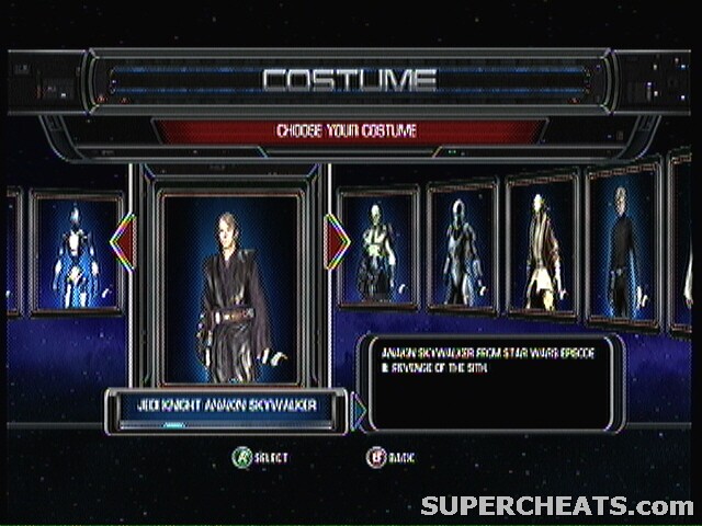 Costumes - Star Wars: The Force Unleashed Guide and Walkthrough