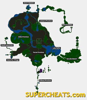 Hyrule Field Twilight Princess Map