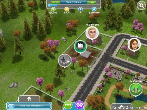 How To Build New Houses On Sims Freeplay