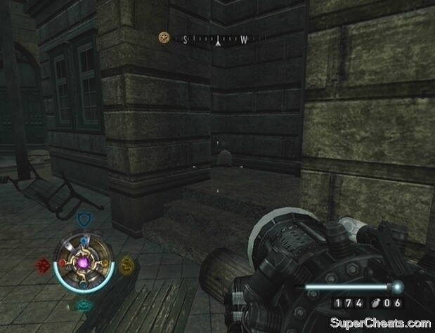 Downtown Treasure Map - Wolfenstein Guide and Walkthrough