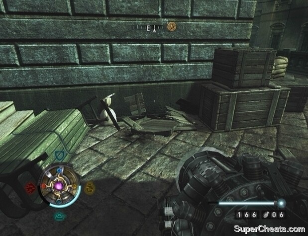 Downtown Treasure Map - Wolfenstein Guide and Walkthrough