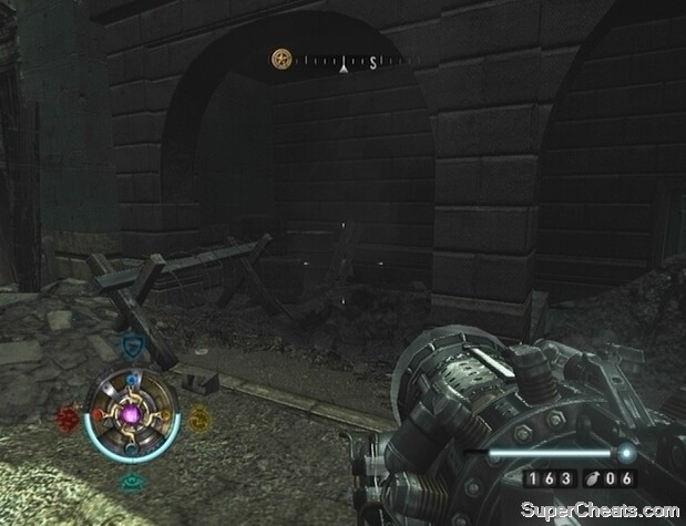 Downtown Treasure Map - Wolfenstein Guide and Walkthrough