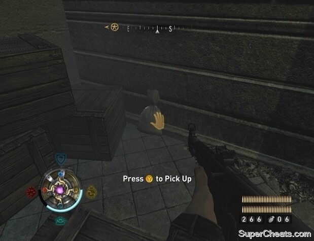 Downtown Treasure Map - Wolfenstein Guide and Walkthrough