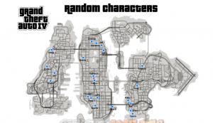 Random Characters - Grand Theft Auto 4 Guide and Walkthrough